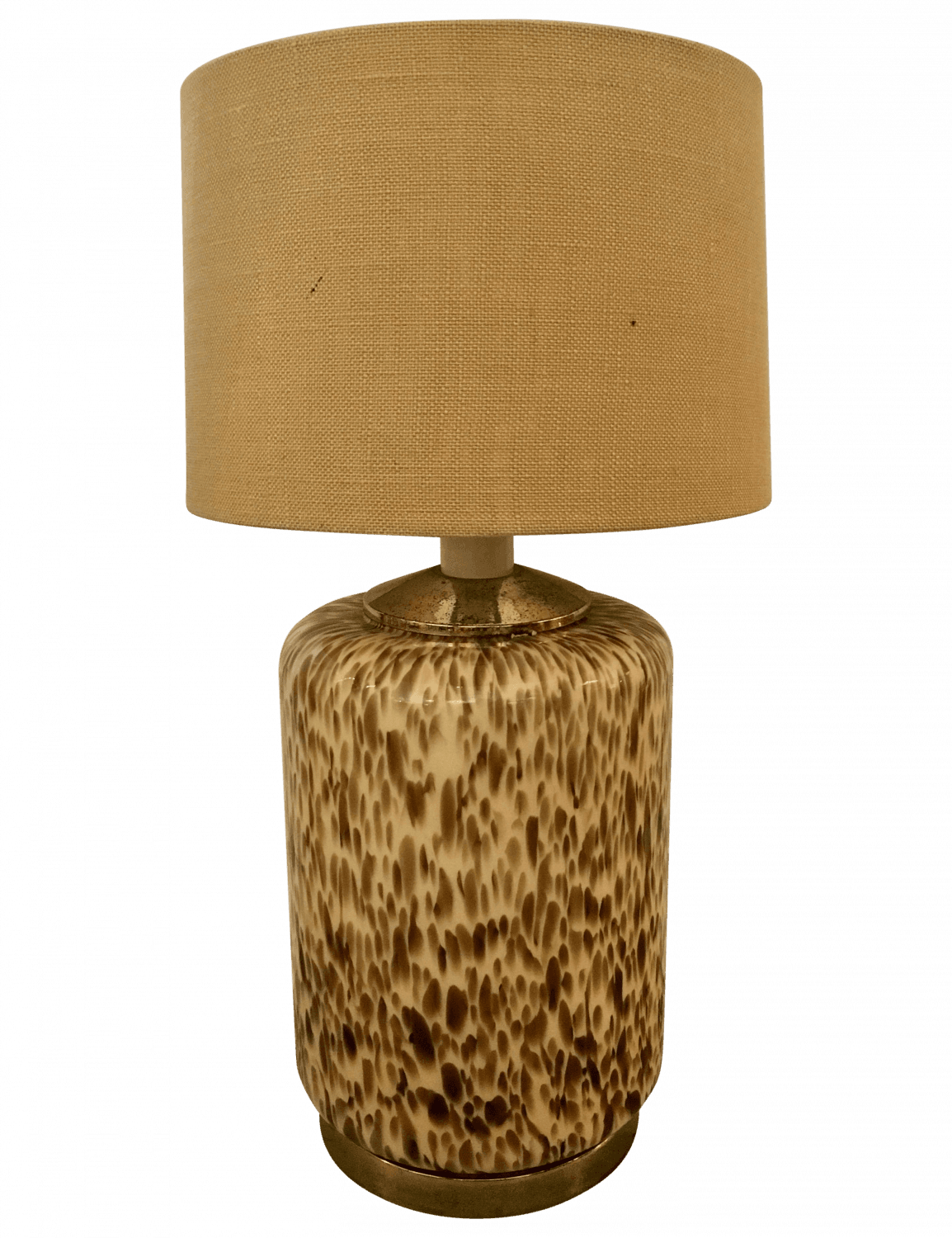 Vintage MCM Murano Table Lamp (327)