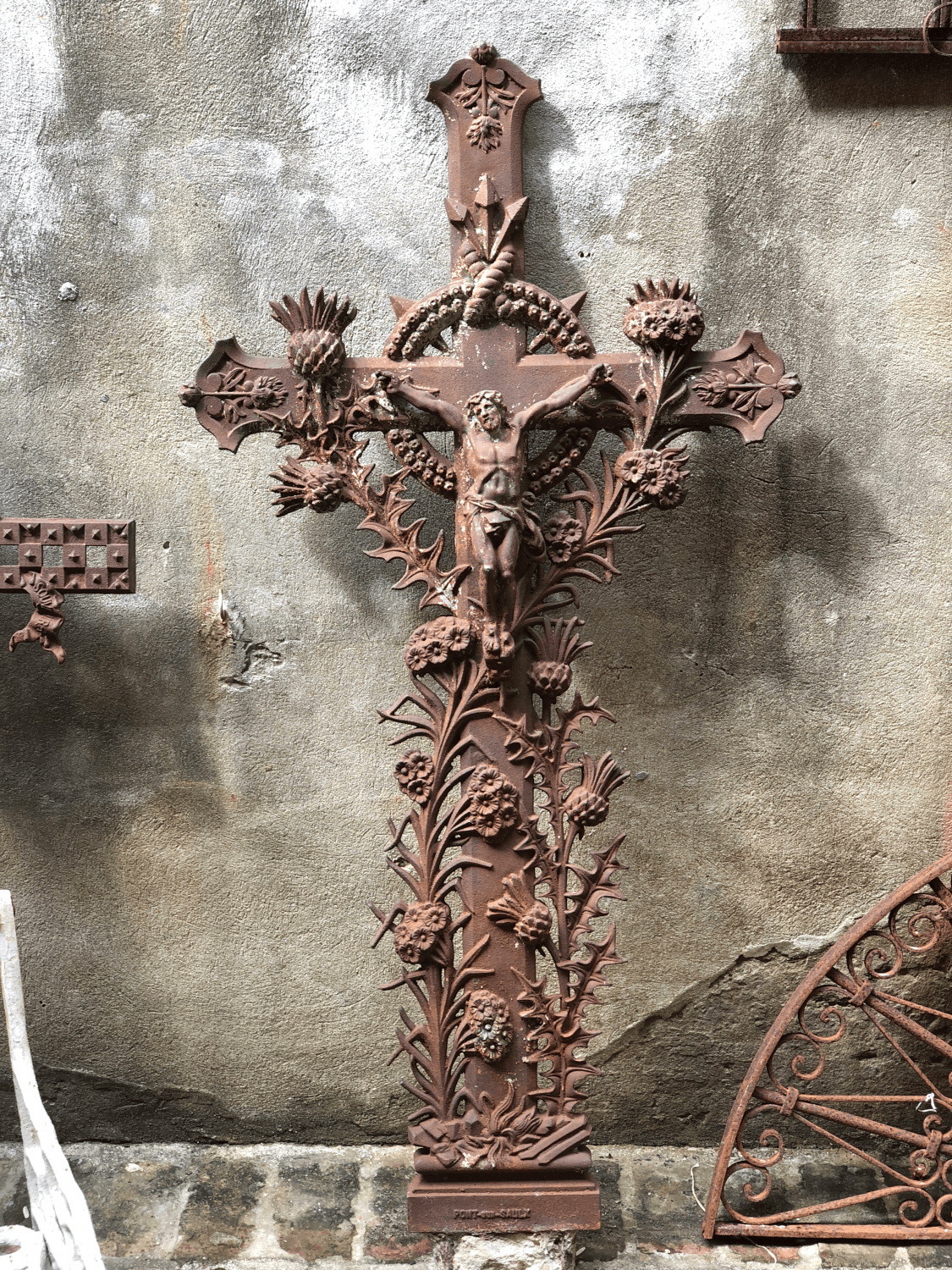 Antique Iron Crosses