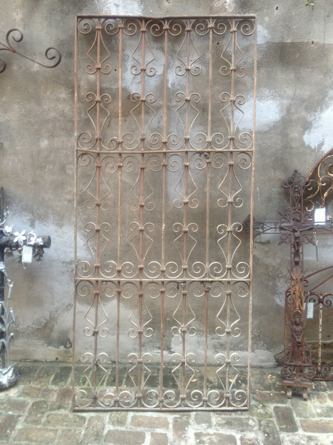 French Wrought Iron Fence