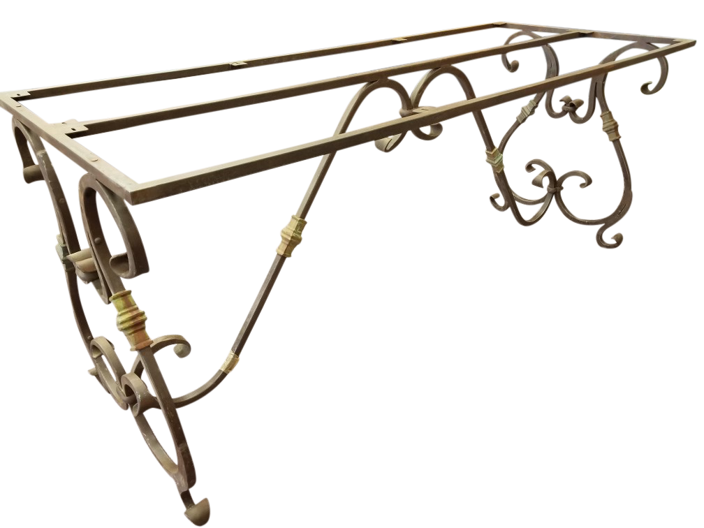 Iron Table Base - Unfinished (02)