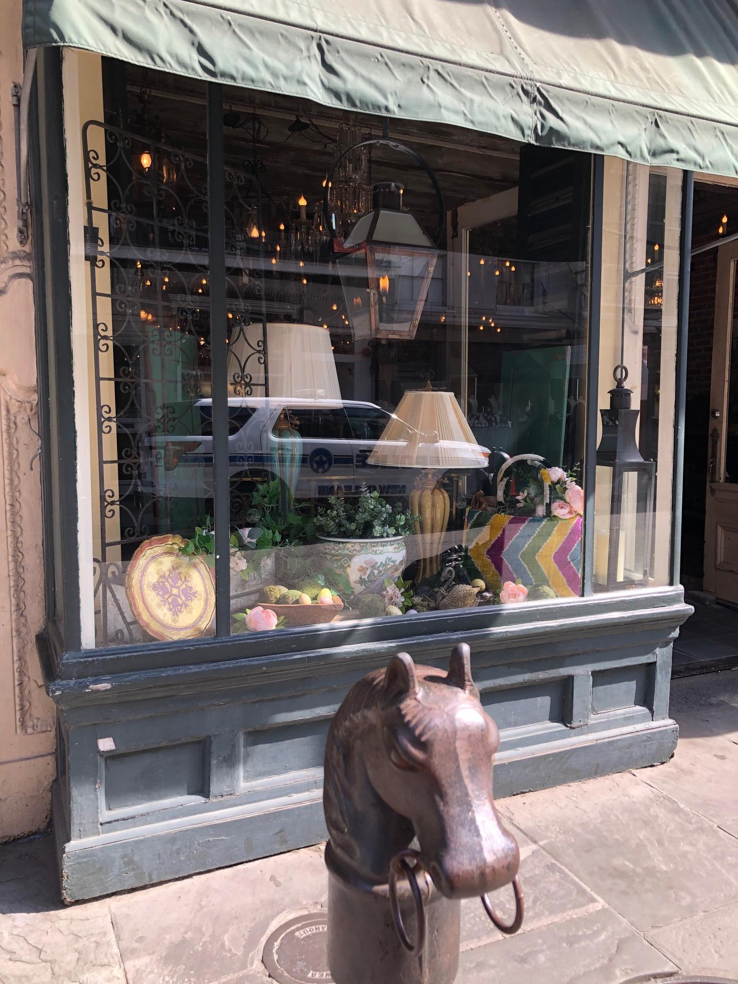 Spring Showroom Window Display | Bevolo