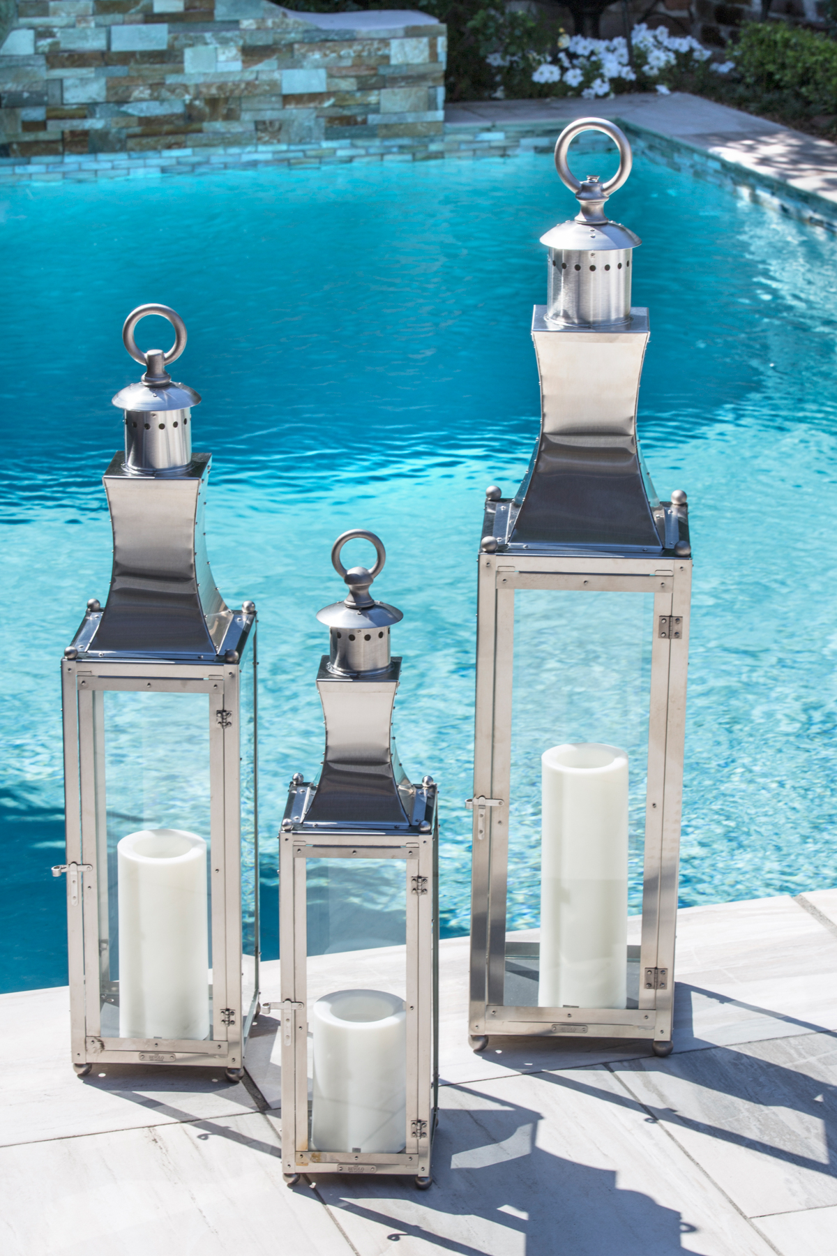 Pool House Lanterns Governor Pool House