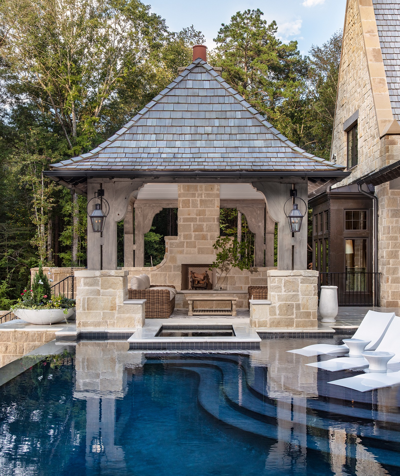 Charming Farmhouse Living & Cozy Fireplace Designs | Bevolo